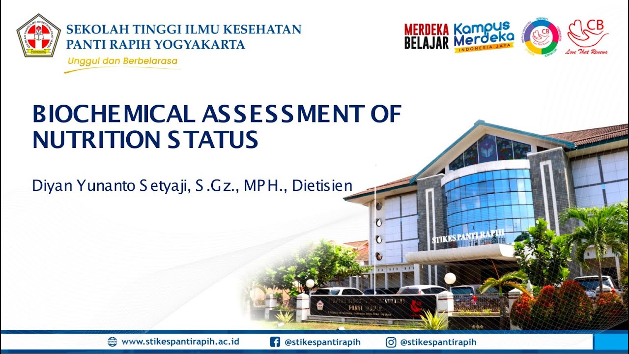 BIOCHEMICAL ASSESSMENT OF NUTRITION STATUS - YouTube