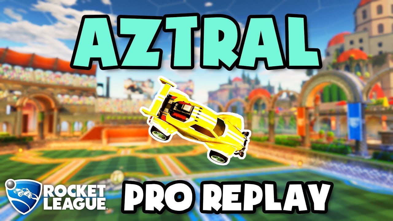 AztraL Pro Ranked 2v2 POV #120 - Rocket League Replays - YouTube