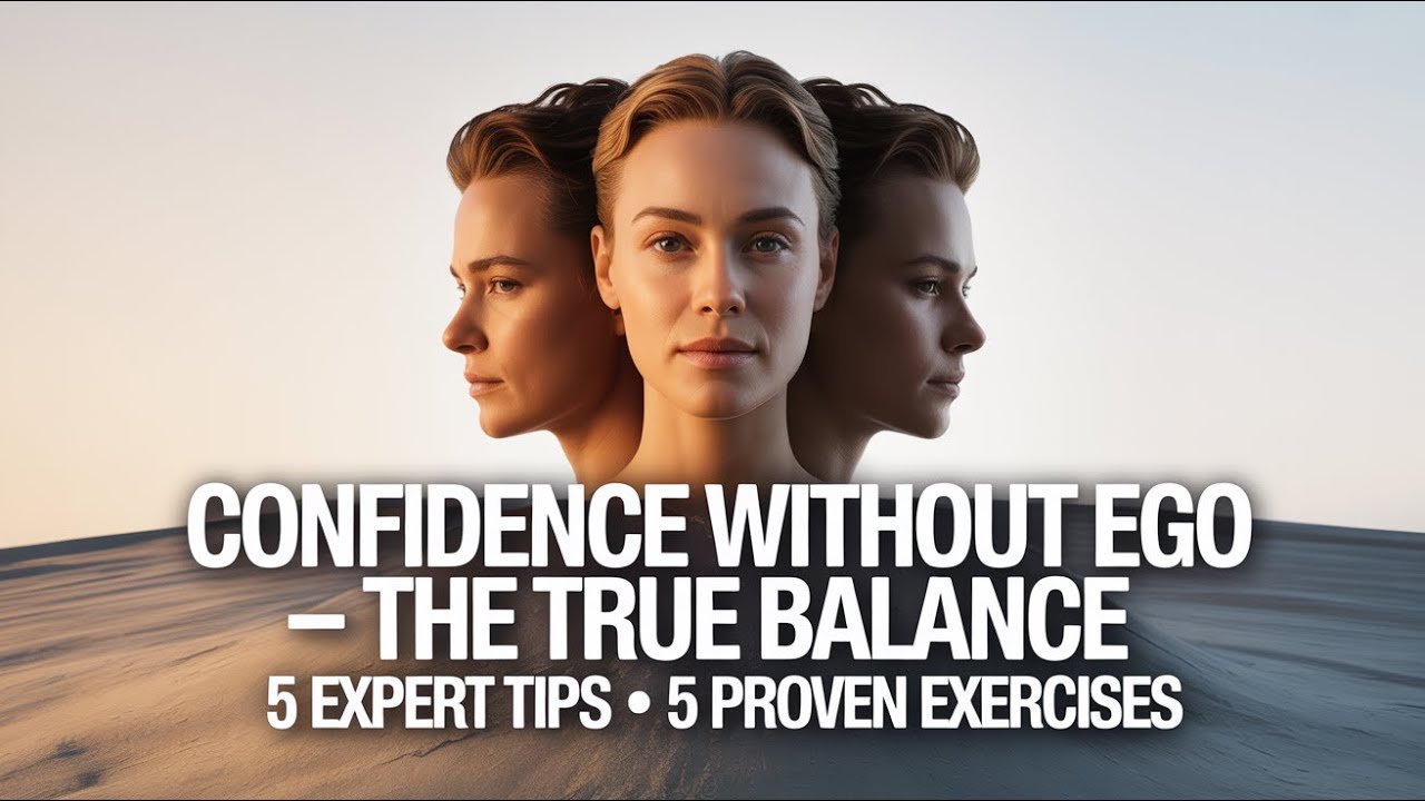 How to find balance between healthy self confidence and the ego⚖️ - YouTube