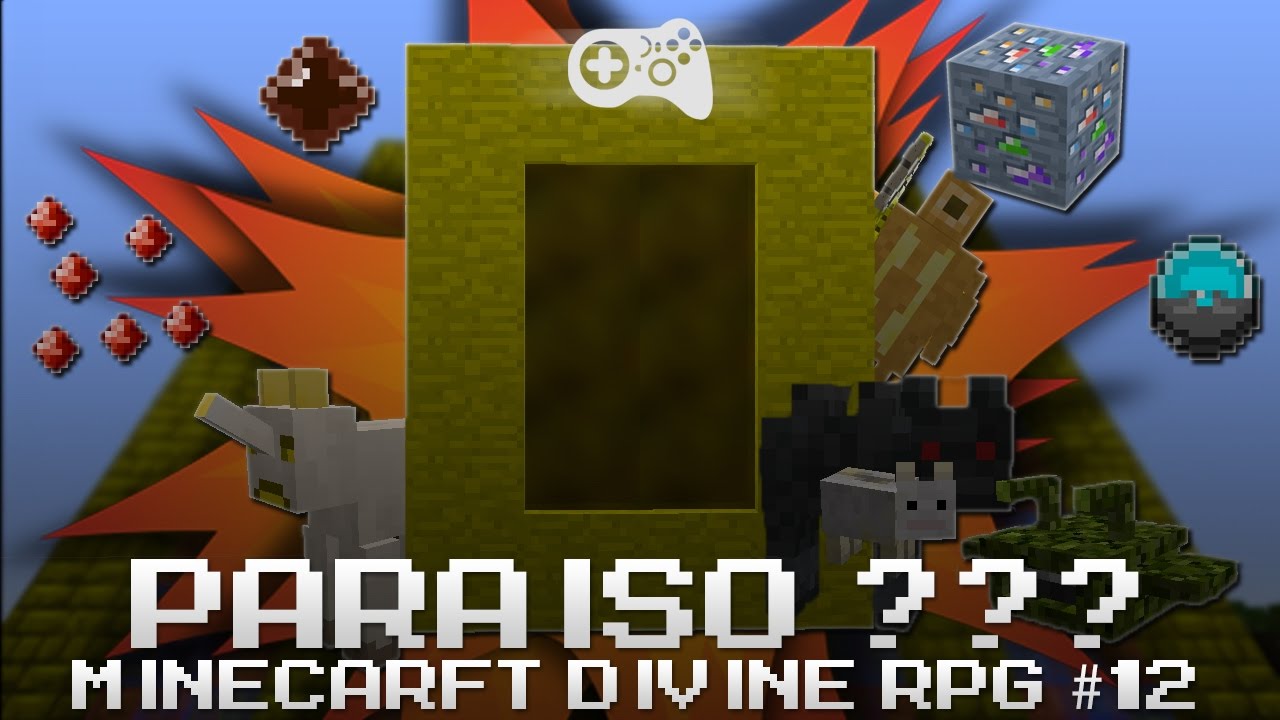 Divine RPG #12 - A dimensão Èden/paraiso dos infernos e coelhos ...