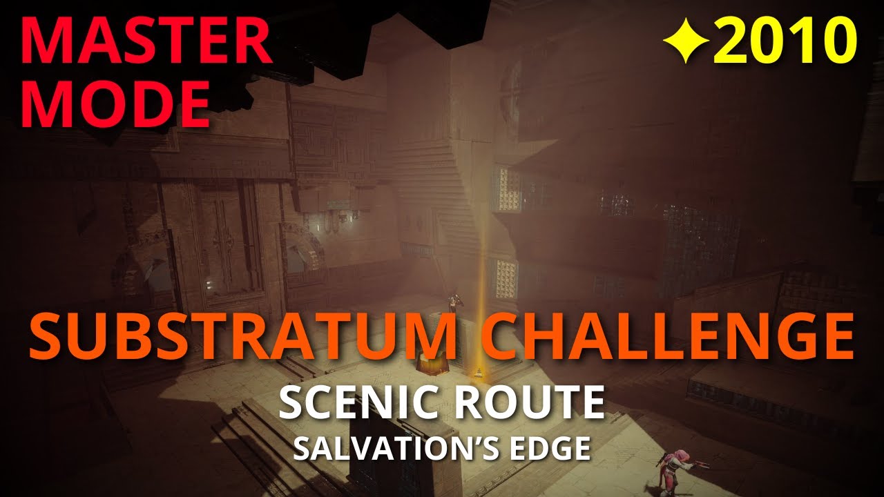 Substratum Challenge - Master 2010 Salvation's Edge | Destiny 2 (PS5 ...