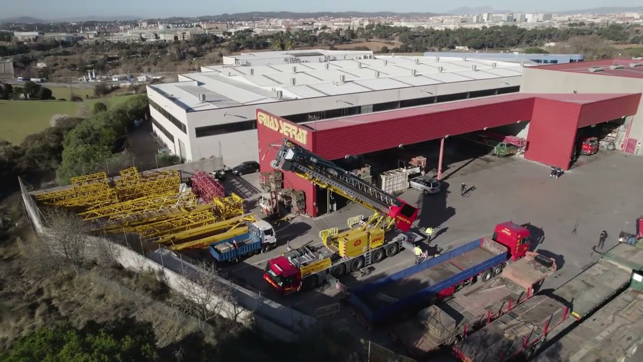 Liebherr - First MK 140 in Spain - YouTube