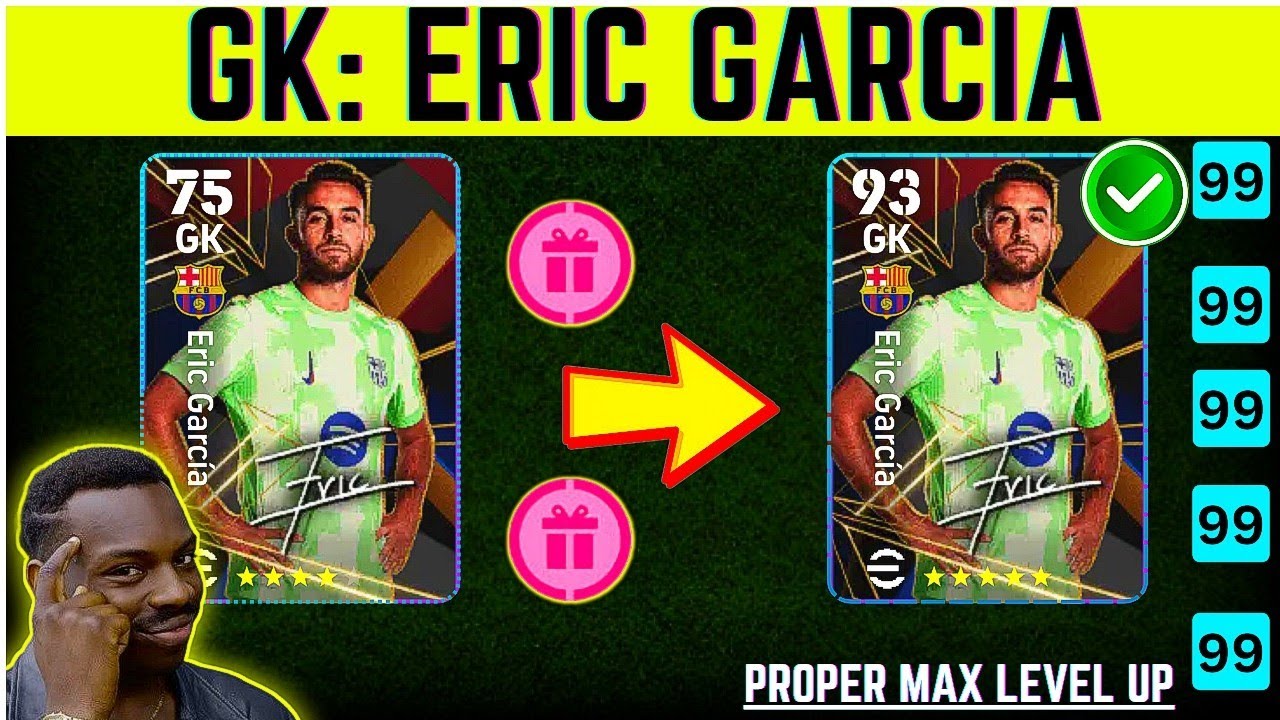 FREE GK🎉 | Eric Garcia Best Training..!🧤🔥 | Gk Eric Garcia Efootball | MSN TRIO | Efootball 2025 ...