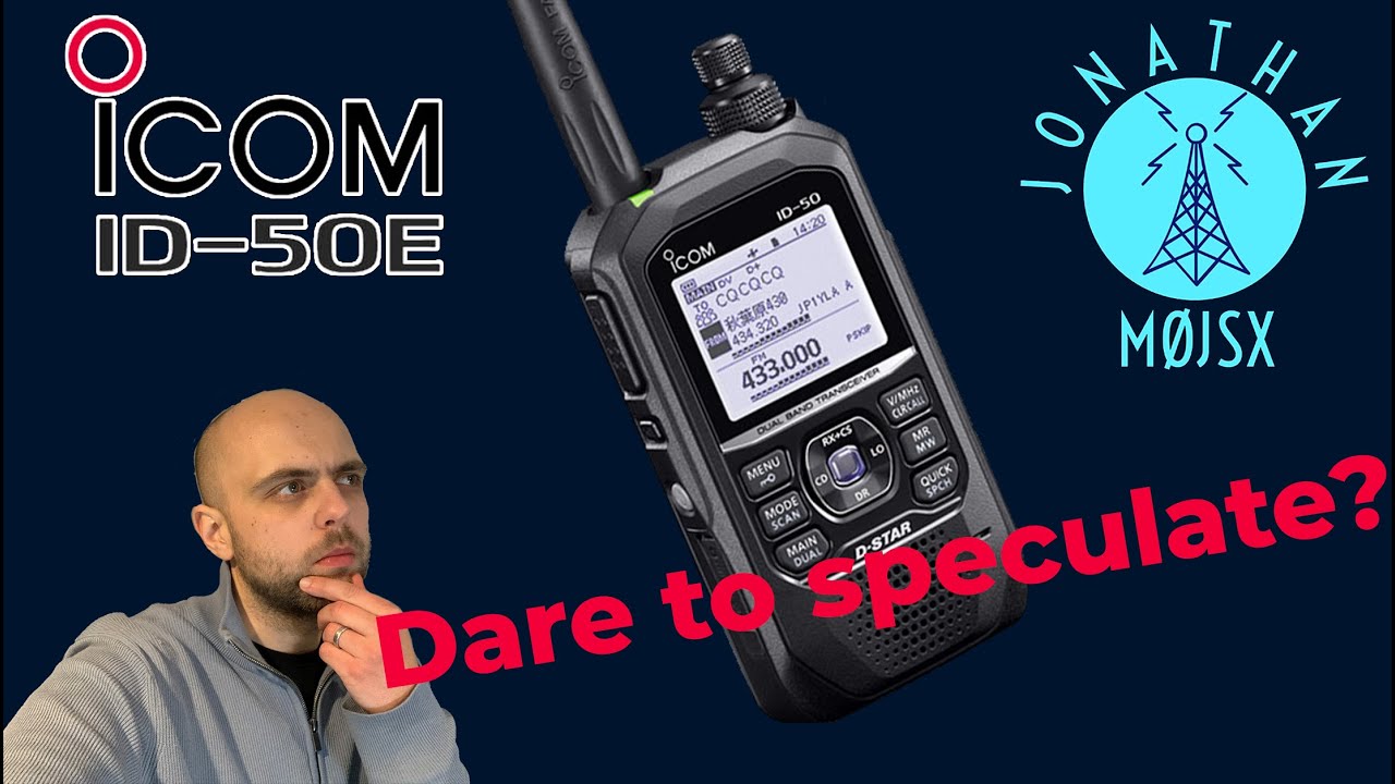 ID-50A/E Ham Radio Announced! What could the price be? - YouTube
