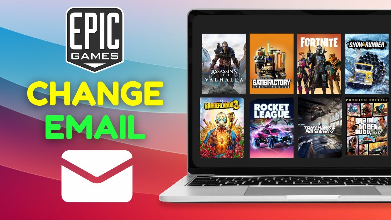 How to Change Email in Epic Games | Easy! | 2024 - YouTube