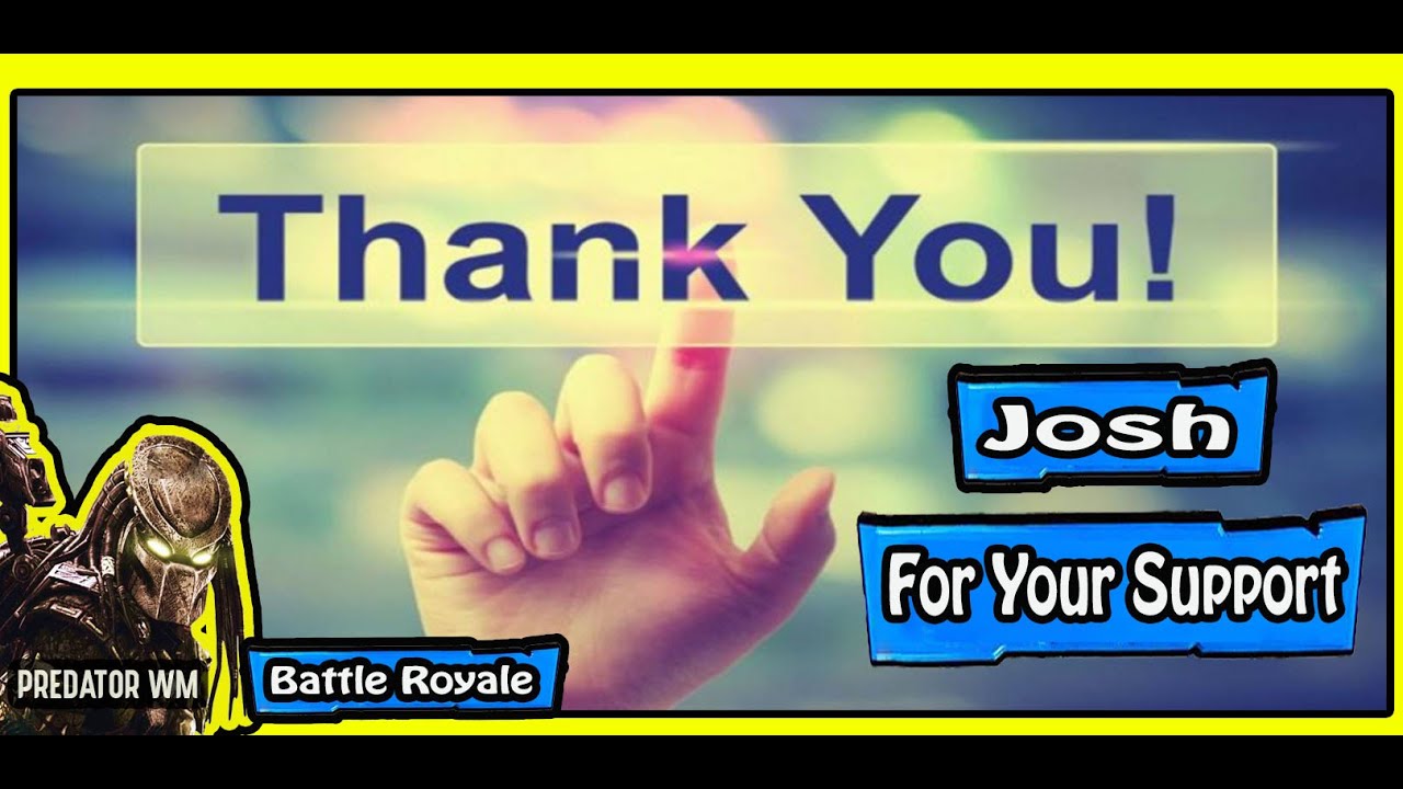 Thanks for your Donation / Josh - YouTube