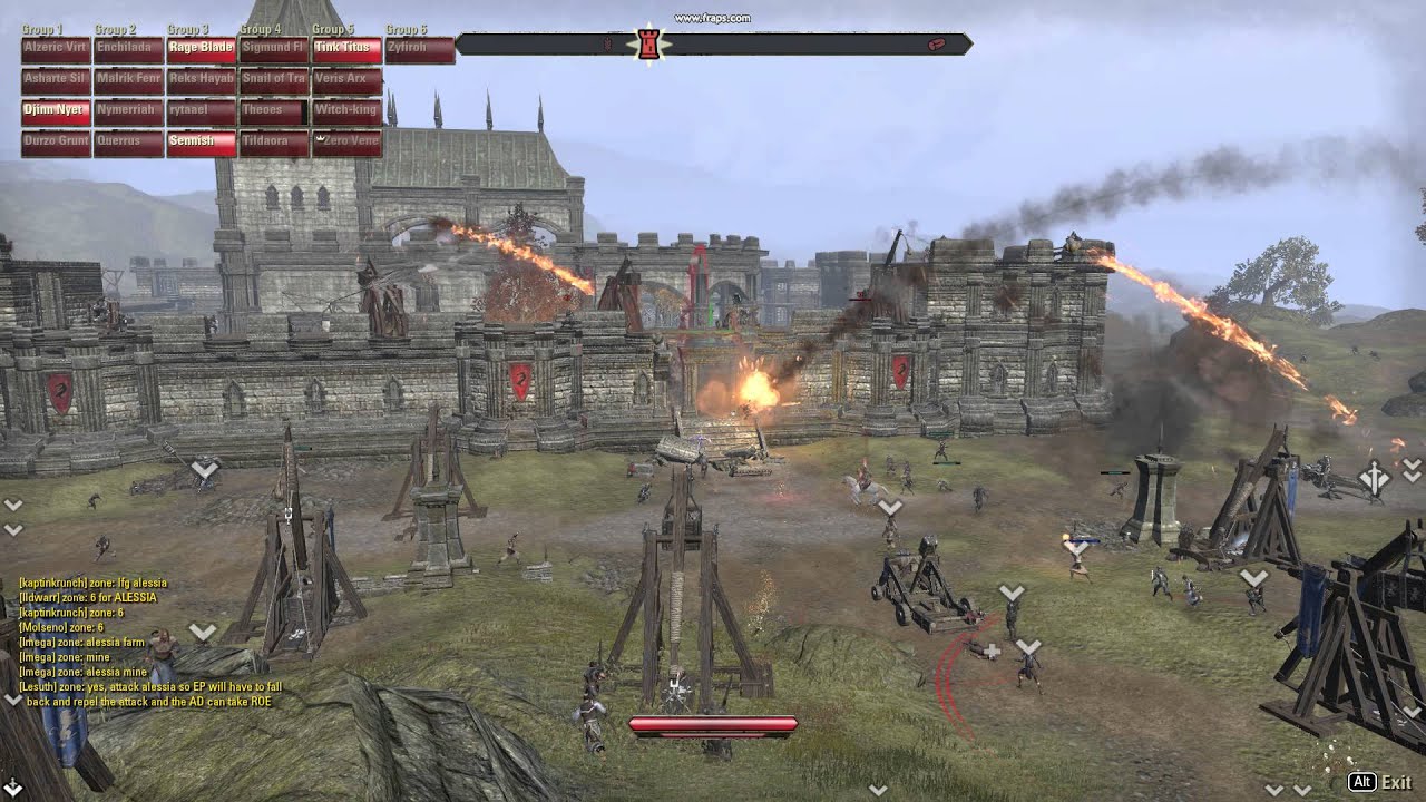 ESO Daggerfall Covenant Siege 2 - YouTube