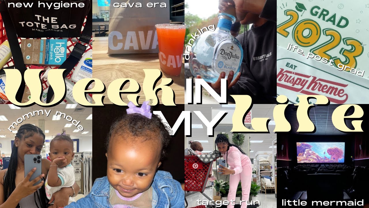 WEEK IN MY LIFE VLOG: mothers day ~ hygiene shopping ~ life post grad ...