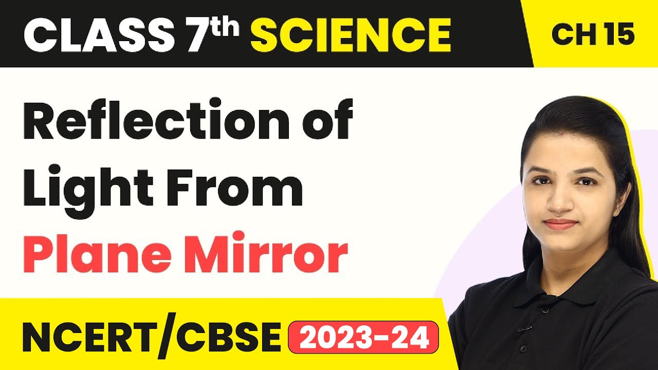 Class 7 Science Chapter 15 | Reflection of Light From Plane Mirror ...