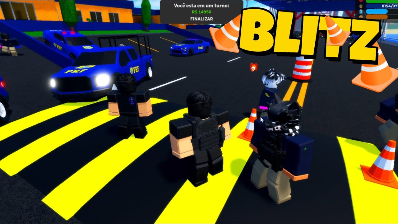 MEGA BLITZ DA PRF JUNTAMENTE COM A GRAER no ILHA BELA - ROBLOX - YouTube