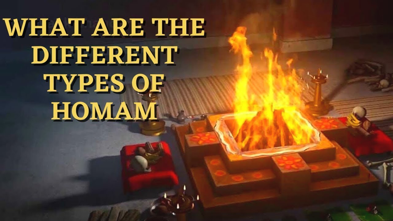 what are the different types of homam ? #homam #pooja - YouTube