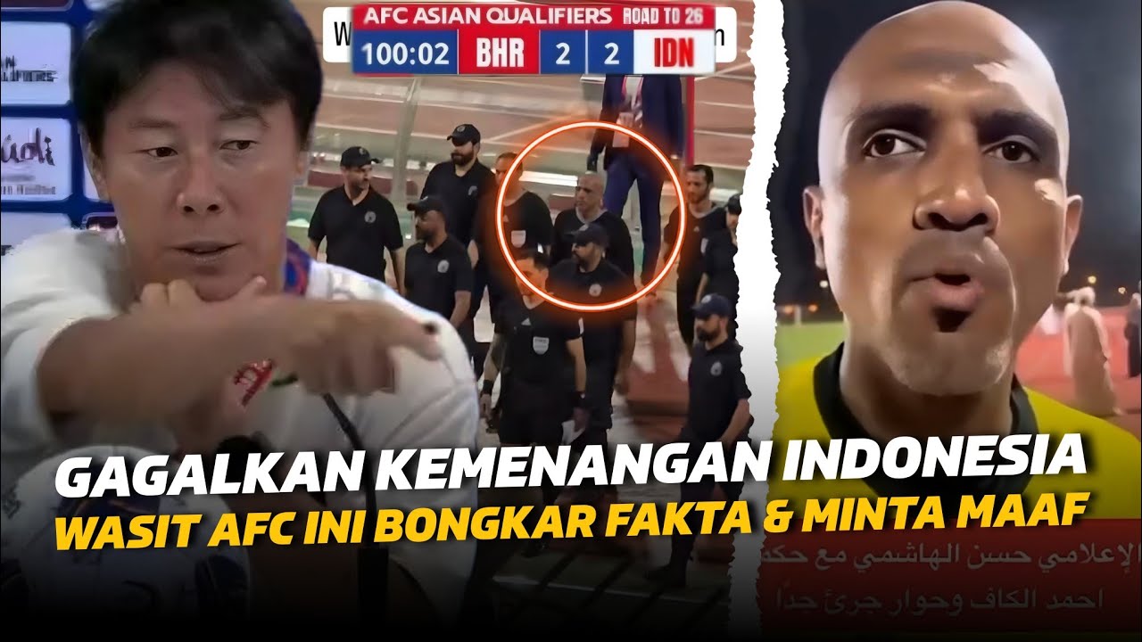 Wasit Ahmed Al Kaf Buka Suara ke Media!! Alasan Mengapa Tak Menyelesaikan Laga Indonesia Tepat ...