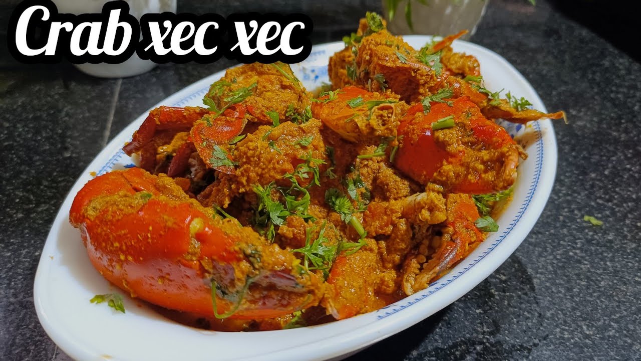 Goan Crab Xec Xec | crab curry | by Chef Pinto - YouTube