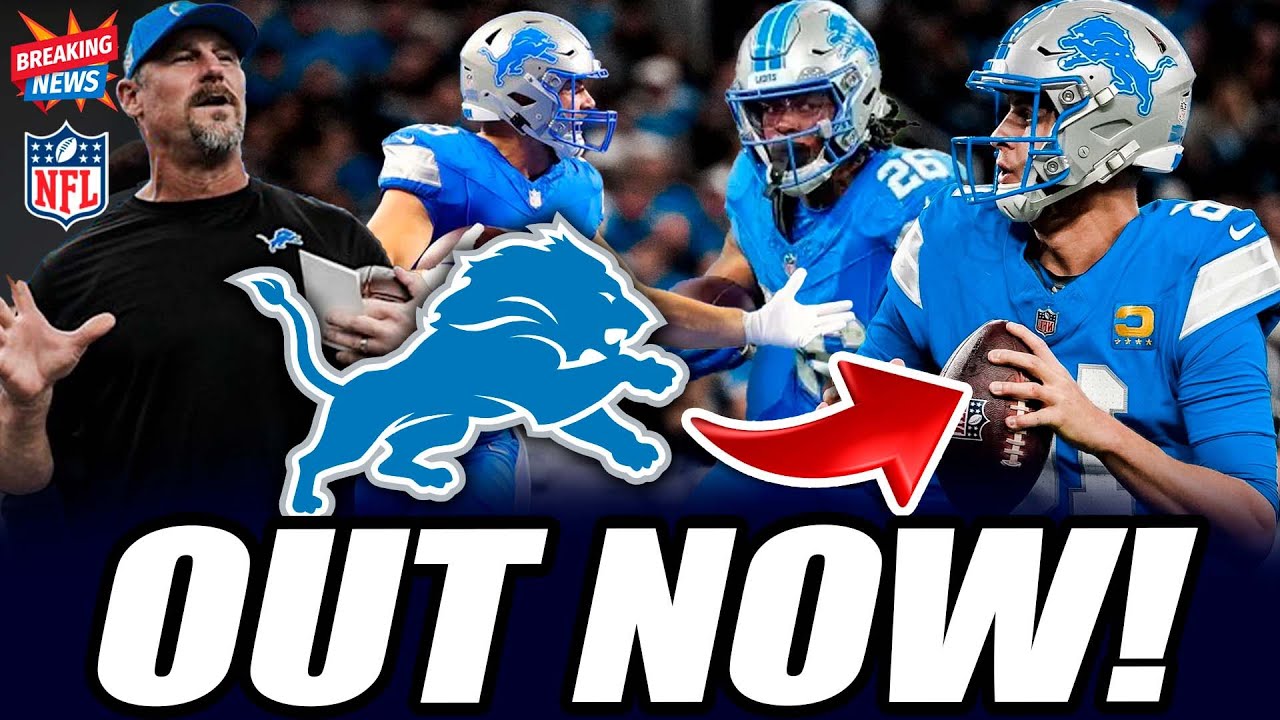 🔴BREAKING NEWS: STRAIGHT FROM BEHIND THE SCENES! Detroit Lions News ...