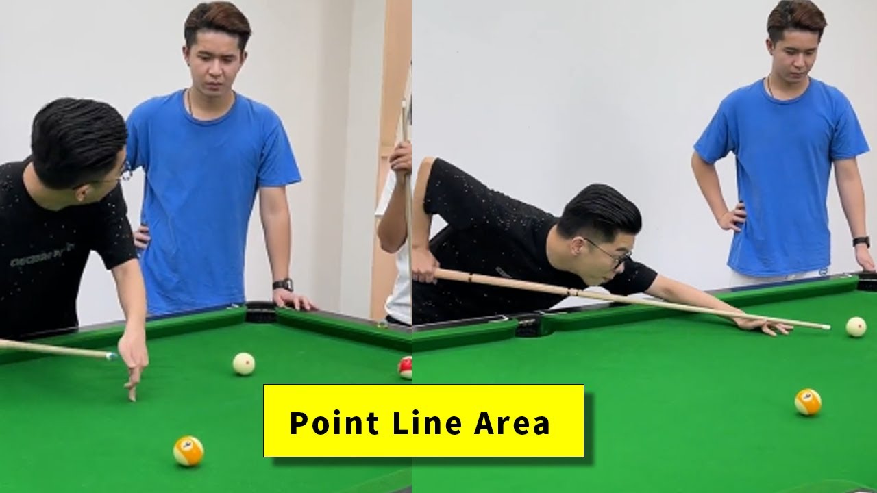 Detailed explanation of the point, line and surface of billiards - YouTube