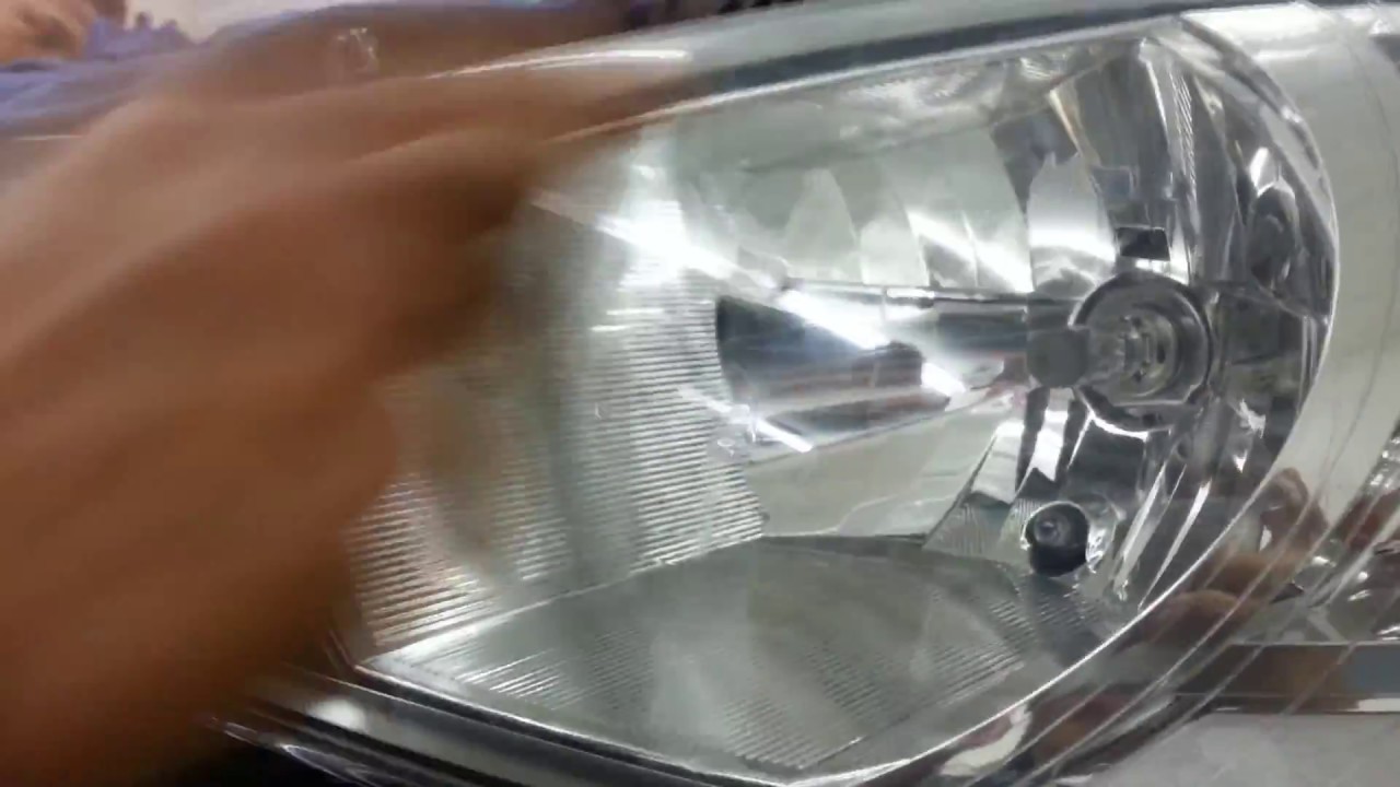 Headlamp Paint Protection Film Scratch Test - YouTube