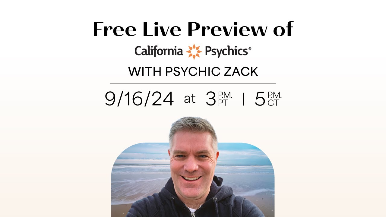 Free Preview of California Psychics with Psychic Zack - YouTube