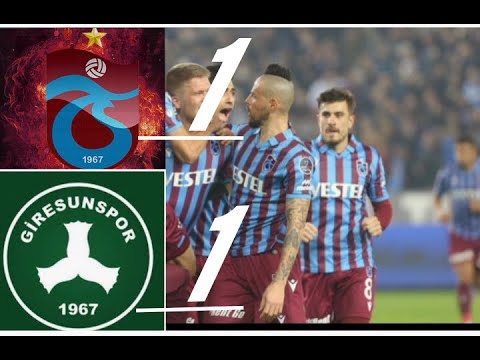 Trabzonspor 1 - 1  Giresunspor Maç Özeti