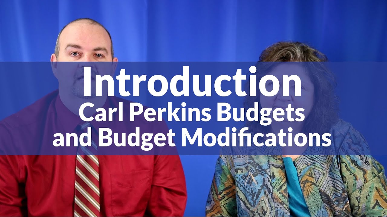 Budgets and Budget Modifications Introduction - YouTube