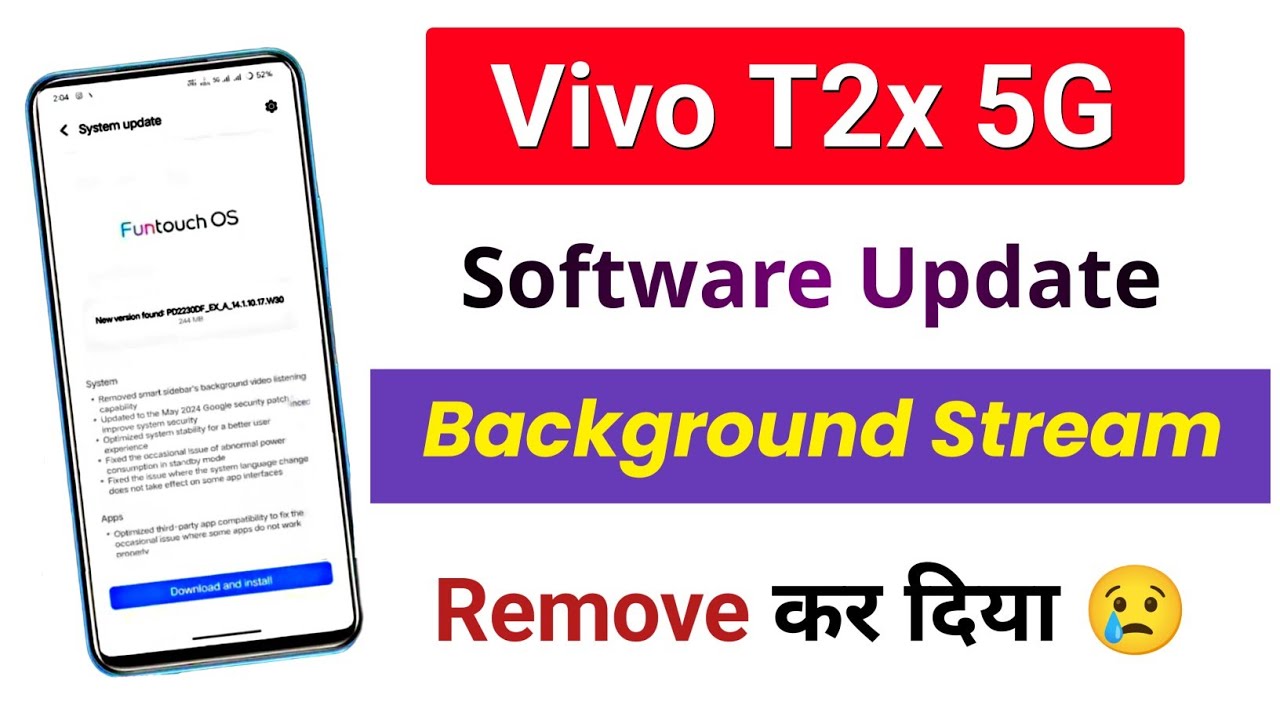 Vivo t2x 5g new software update today | Vivo t2x 5g new features | Vivo ...