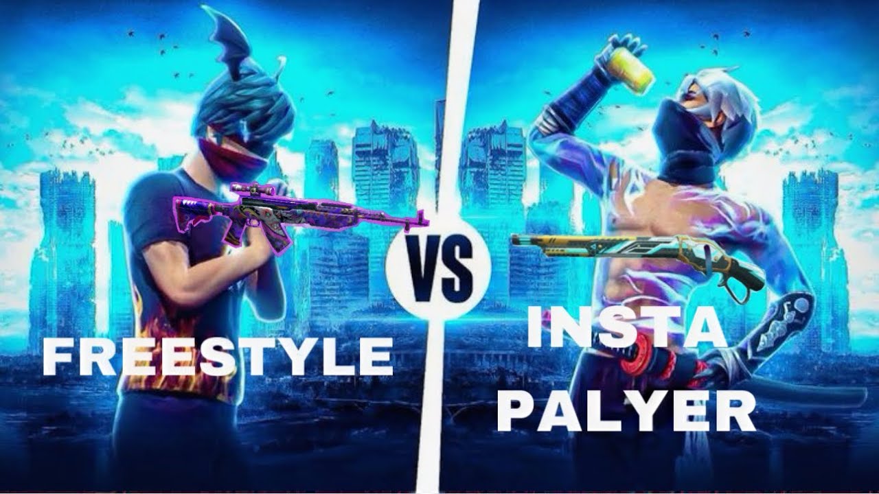 INSTA PLAYER VS FREESTYLE PLAYER 🤯 #freefire#gameplay#FLAREXFF - YouTube
