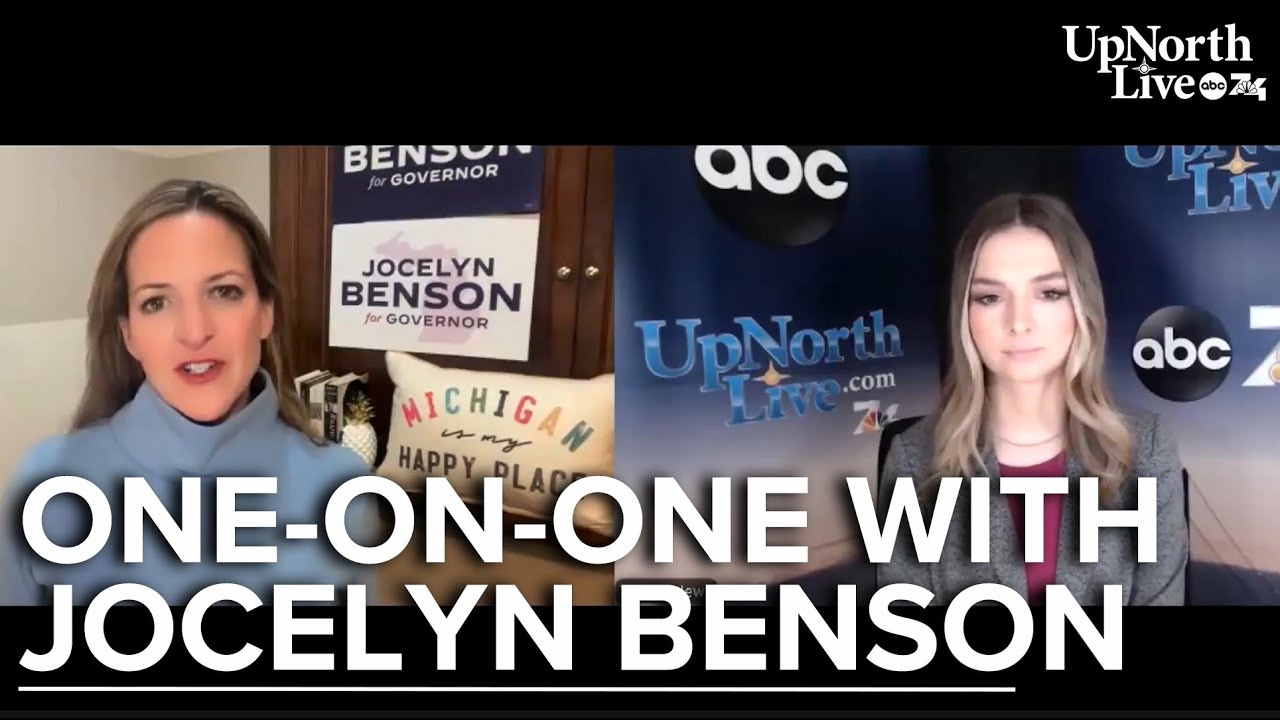 Michigan's Jocelyn Benson shares her gubernatorial vision in an ...