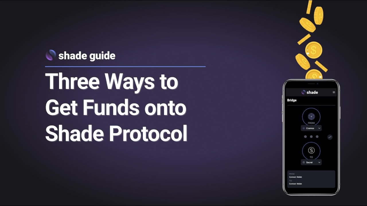 How to move funds onto Shade Protocol? Get started with Private DeFi! - YouTube