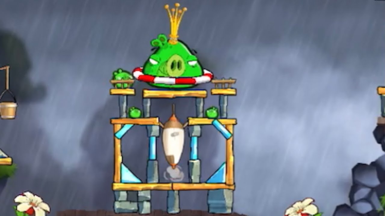 angry birds 2 king pig panic - YouTube