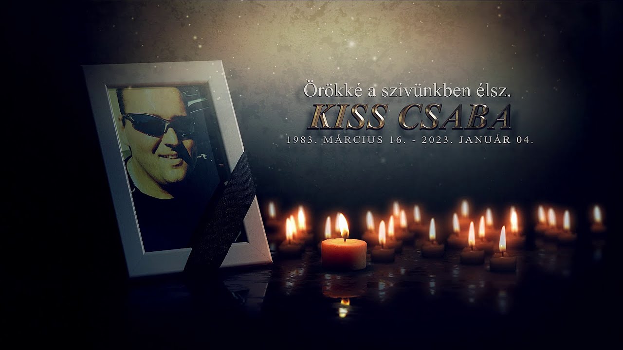 Kiss Csaba horgásztársunk emlékére 1983.03.16 - 2023.01.04 🖤🖤🖤 - YouTube