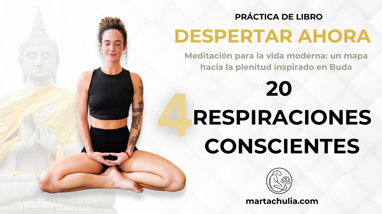 🧘‍♀️ 20 RESPIRACIONES CONSCIENTES | Calma, Presencia y Energía 🌬️💙🌿 ...