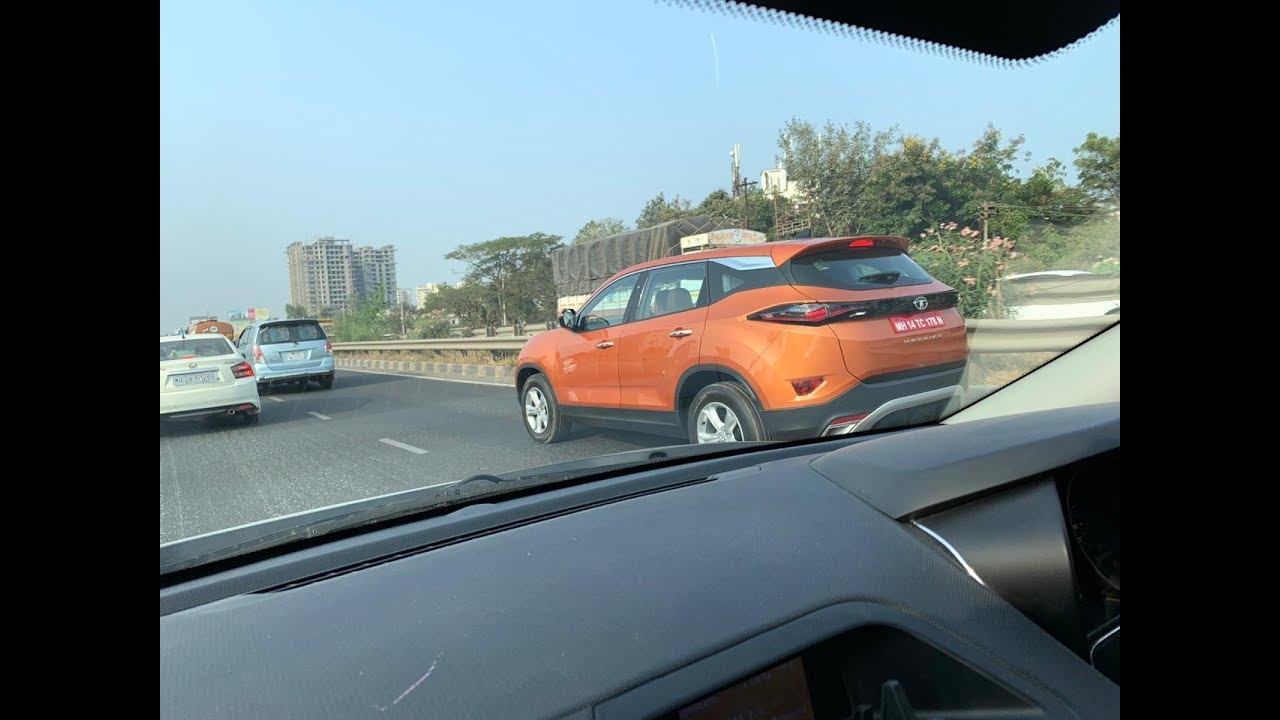 Tata Harrier Drive in City|Top Speed - YouTube