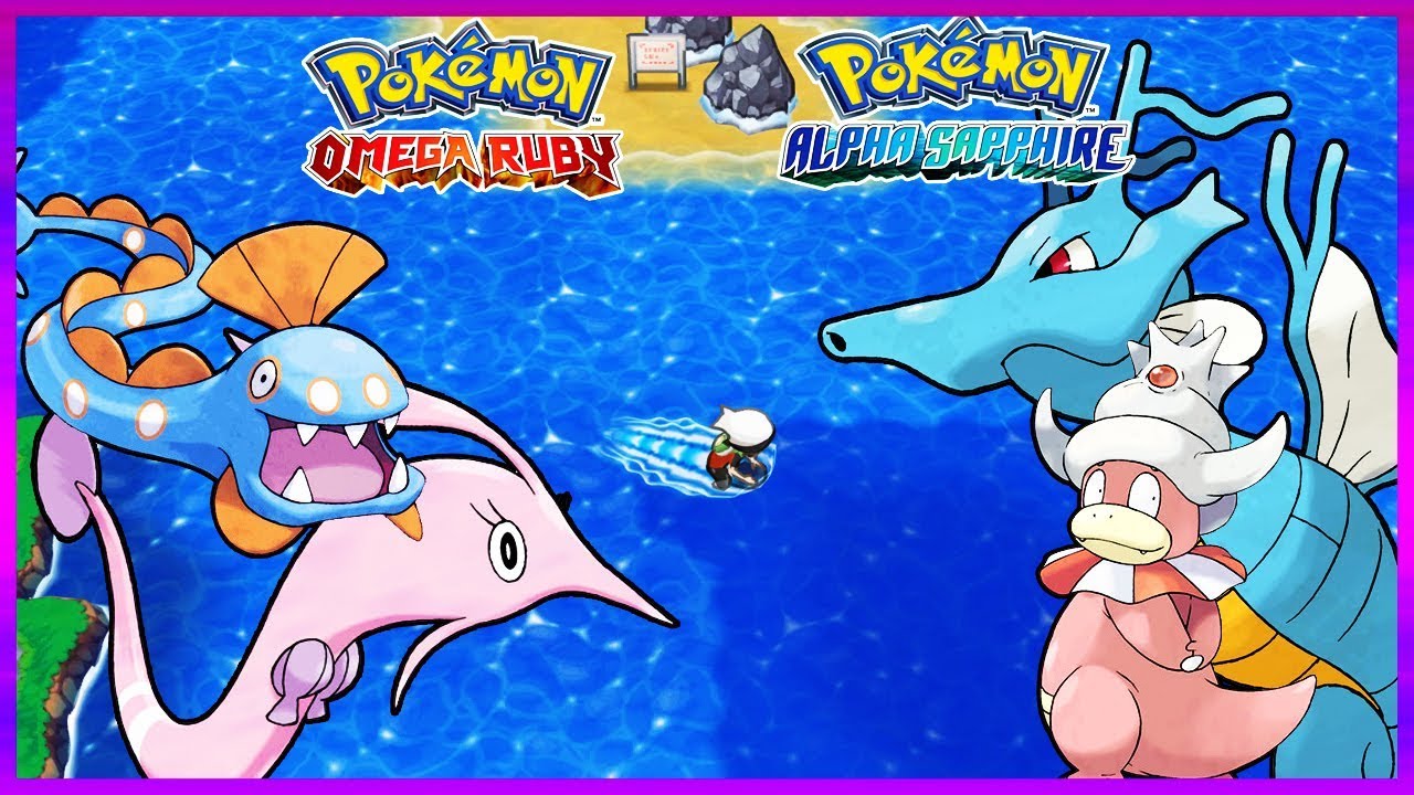 Pokemon OmegaRuby & AlphaSapphire - How to Get Huntail,Gorebyss,Kingdra ...