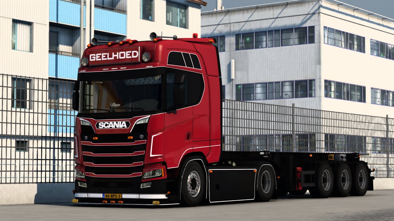 Ets 2 SCANİA S-450 GeeLHoeD - YouTube