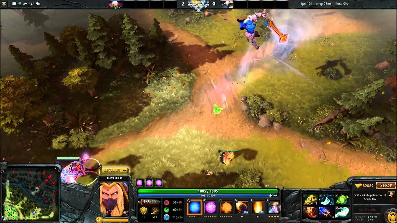 Invoker - Overall Combo Tutorial - YouTube