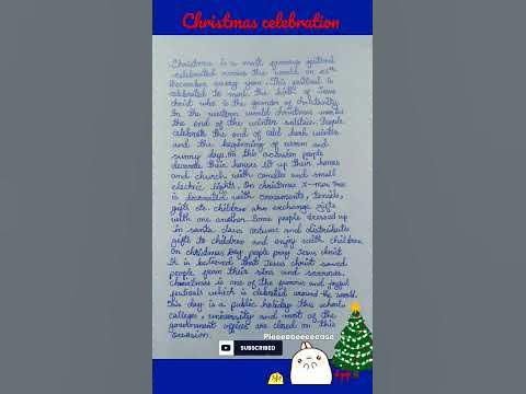 christmas celebration/essay on christmas celebration/paragraph writing ...