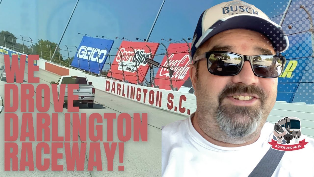 Driving Laps At Darlington Speedway - YouTube