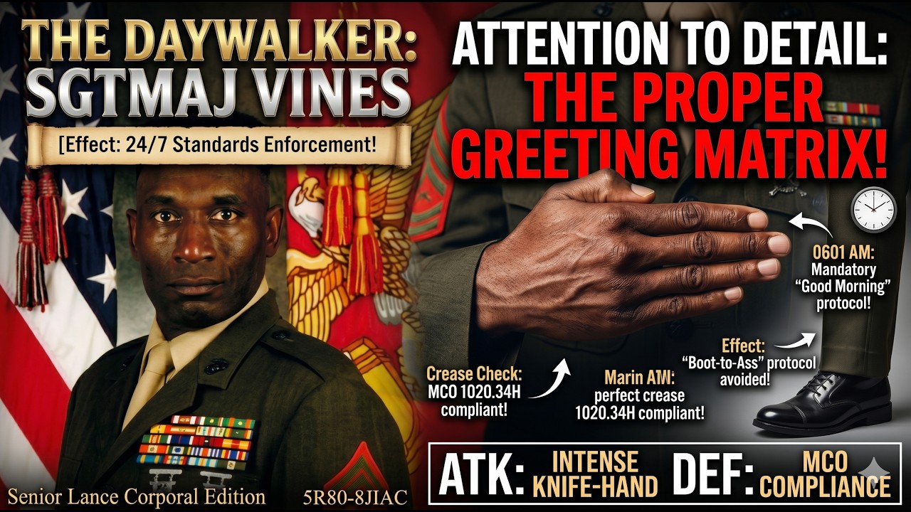 The "Daywalker" of Marine Discipline: Analyzing Sergeant Major Joe L ...