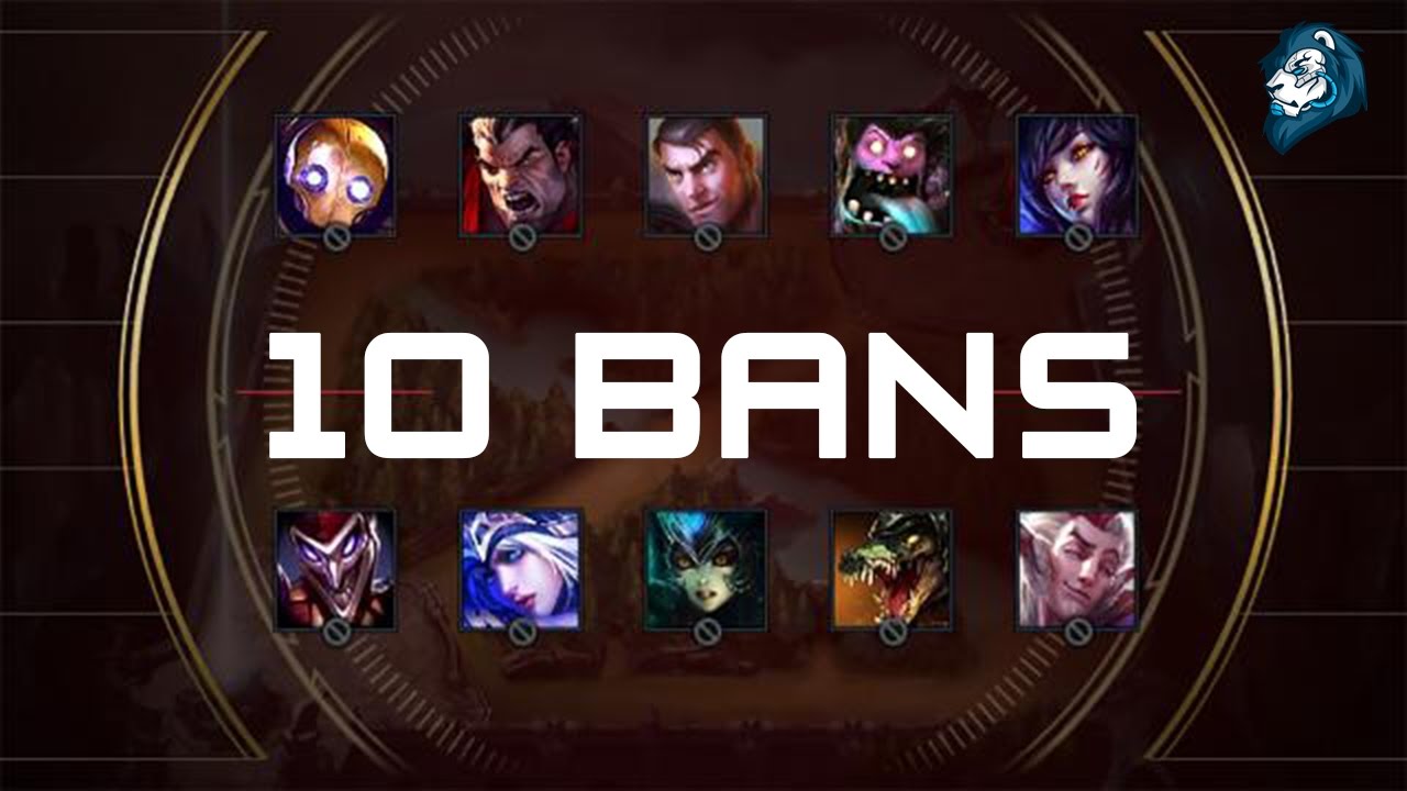 NEW 10 BAN SYSTEM | League of Legends - YouTube