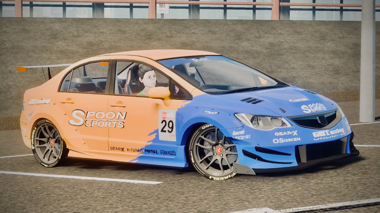 [CPM2-Car Parking Multiplayer 2] Honda Civic Type R fd2 SPOON ver ...