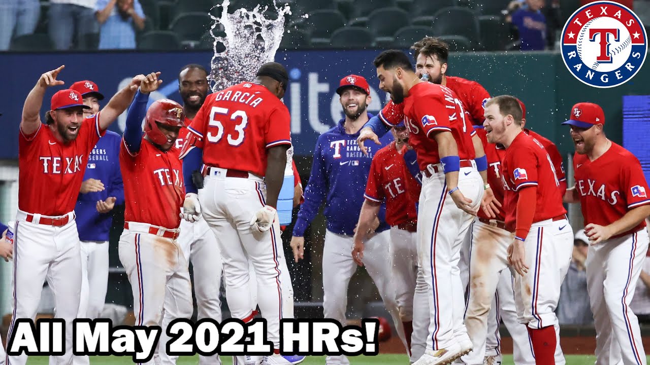 Texas Rangers: May 2021 Home Runs - YouTube