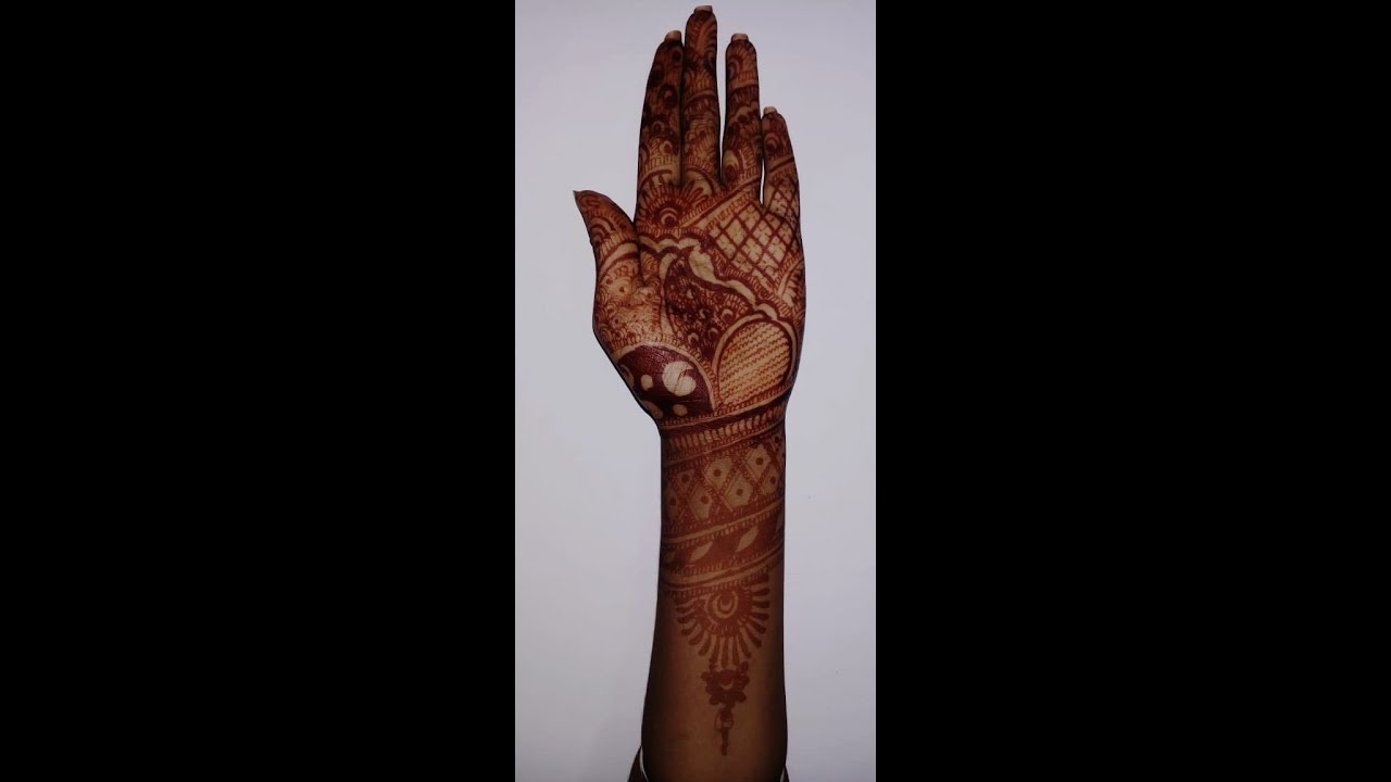 Full Hand Mehandi Design with mehandi color #mehandi #karvachauth # ...