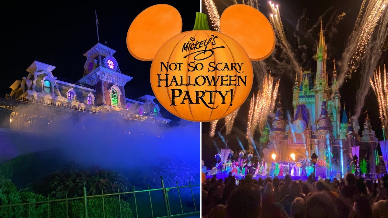 The Best Night At Disney’s Mickey's Not So Scary Halloween Party! - YouTube