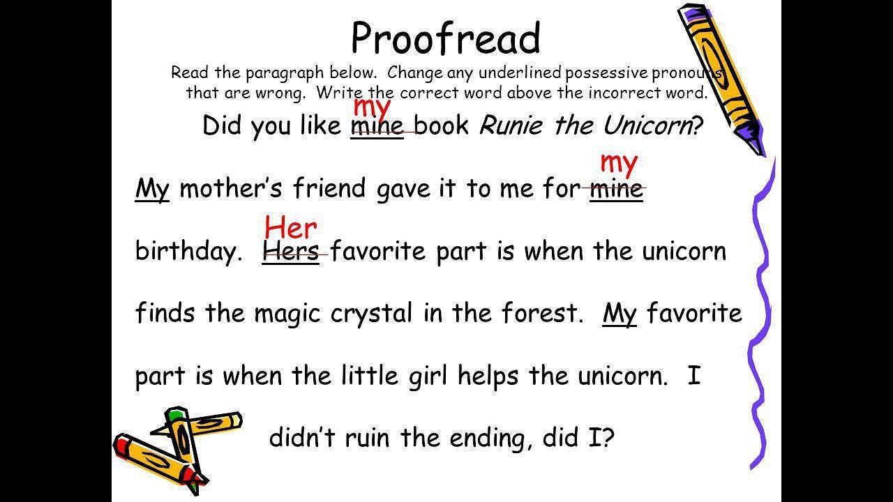 Grade 6 English Grammar Proofread Pronouns YouTube Grade 6 English Grammar Proofread Pronouns YouTube