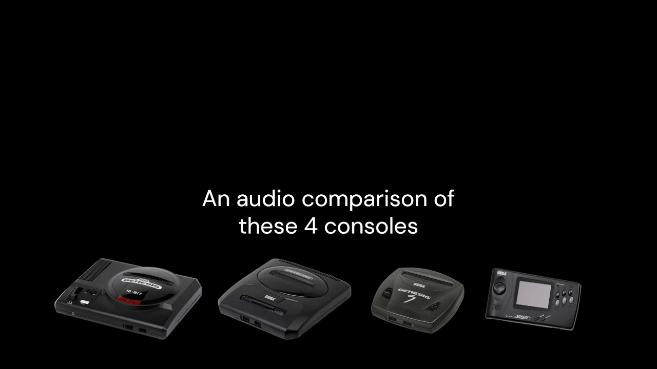 Sega Genesis audio comparison - YouTube