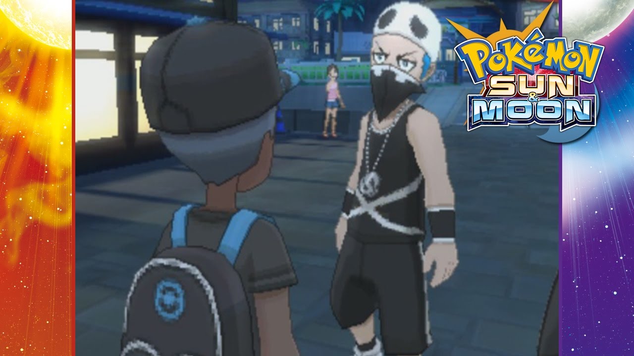 Pokemon Sun and Moon - Part 6 | Team Skull Runs Up! - YouTube
