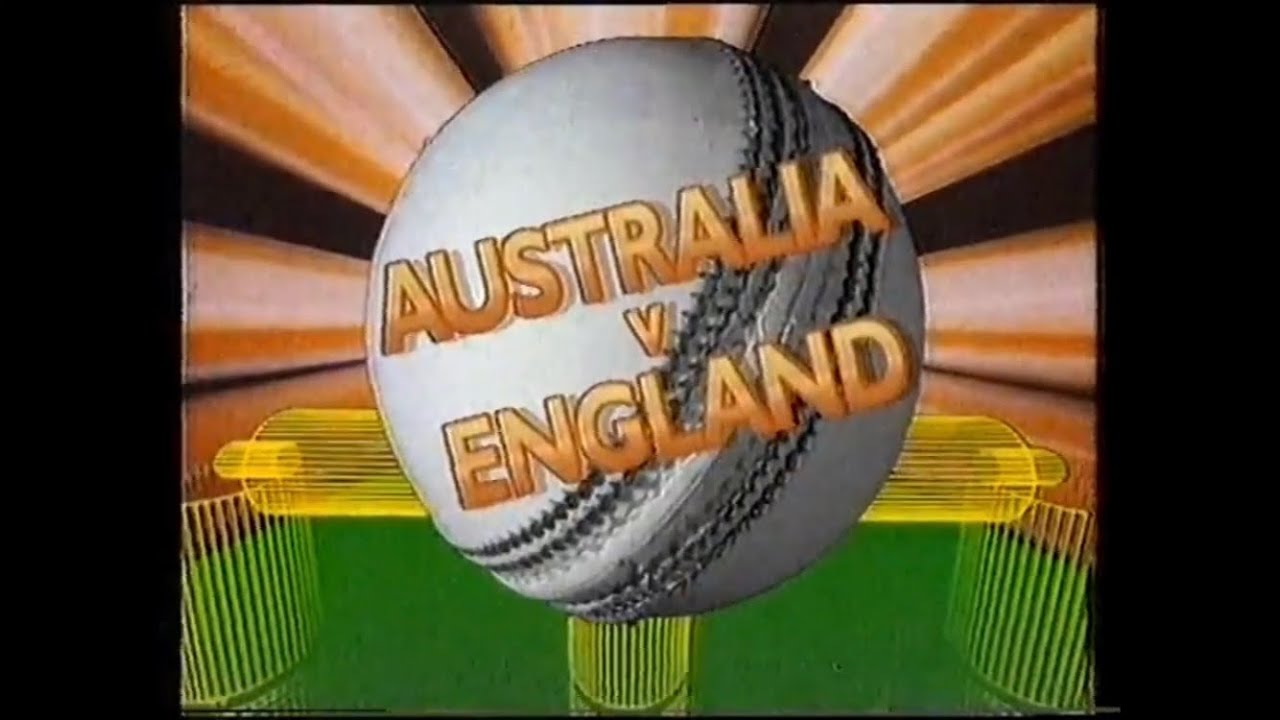 Channel Nine Cricket Australia vs England World Series 1990/91 Opener ...