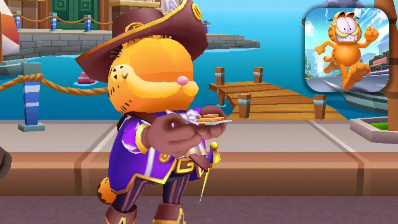 Garfield Rush 🐈 Play w/ Garfield, Odie or Nermal! Endless running Game ...