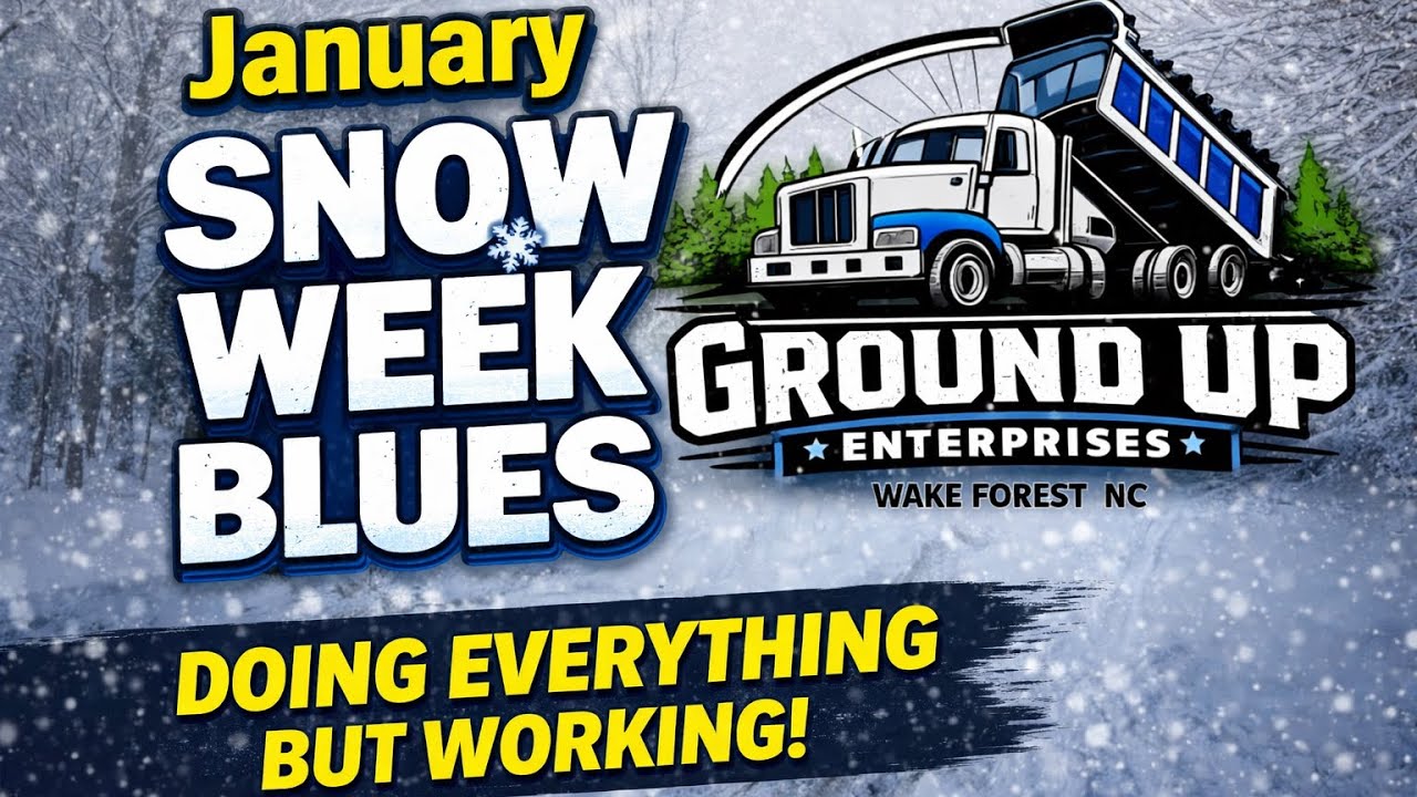 January Snow Week Blues ️ | Doing Everything BUT Working | Ground Up ...