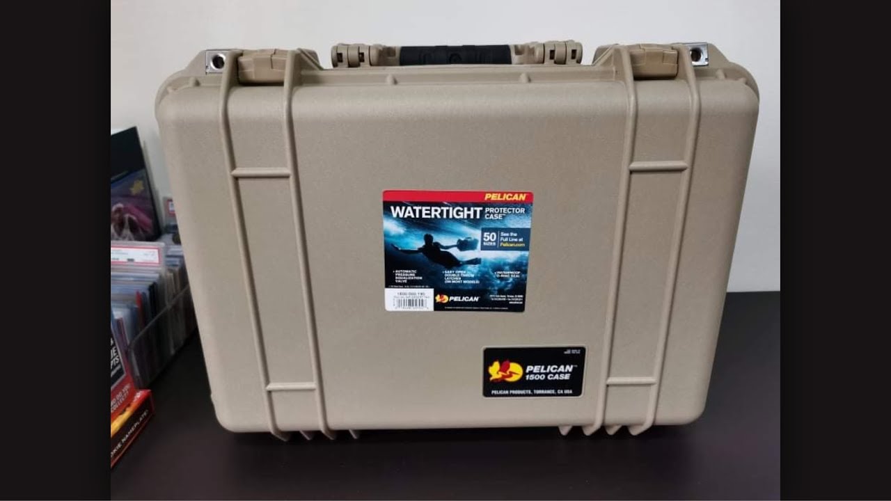UNBOXING: Pelican Protector Case 1500 Model - YouTube