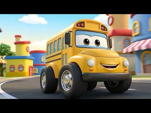 Bebekler Otobüste Vah Vah Ağlar 👶 Sevimli Okul Neşeli Şarkılar